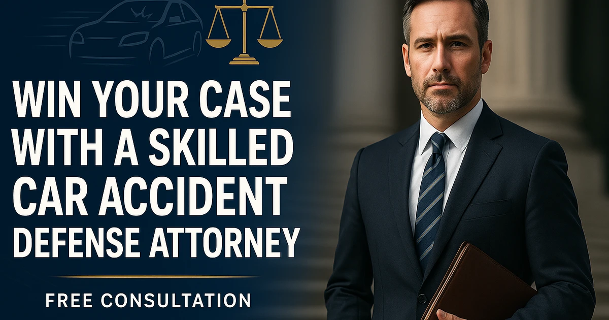 Win Your Case With A Skilled Car Accident Defense Attorney